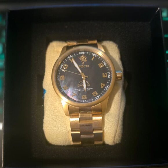 Invicta Automatic Gold Tone Watch | Accessories | Invicta Automatic ...